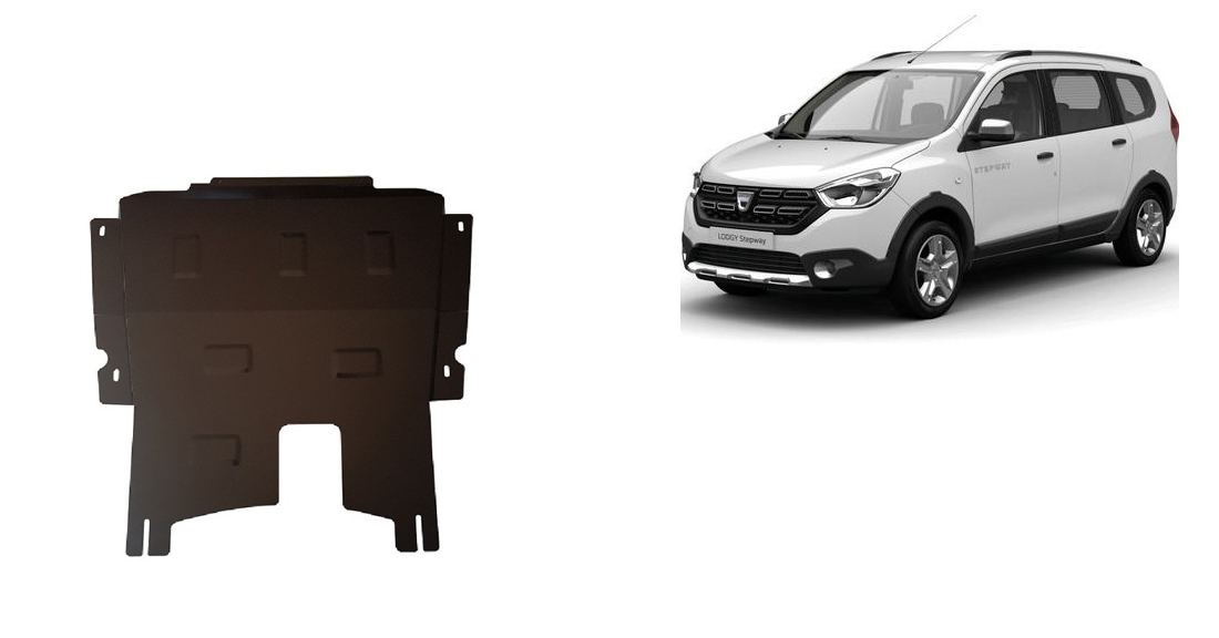 Steel skid plate for Dacia Lodgy Stepway (2012-2025)